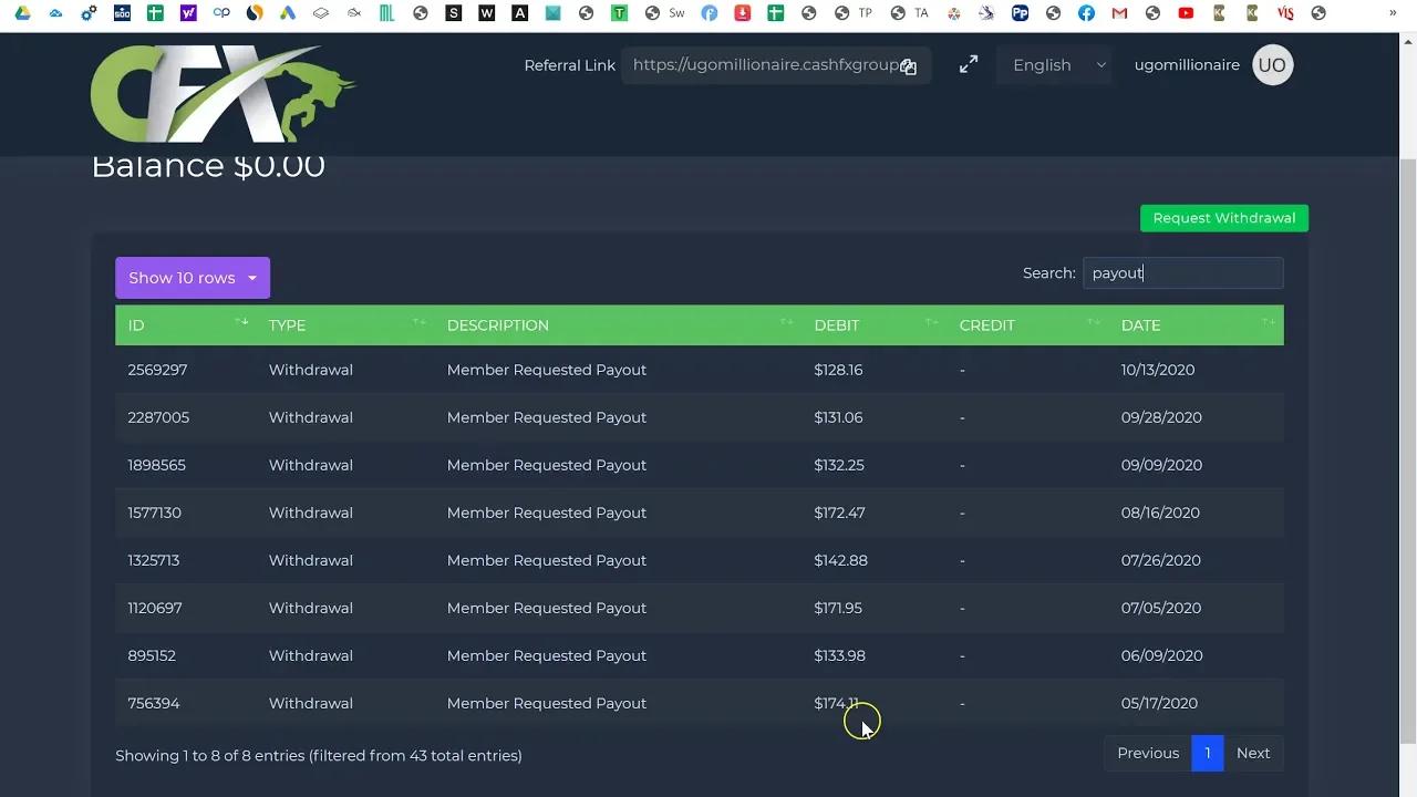 CASHFX Passive Income Stream. Add it