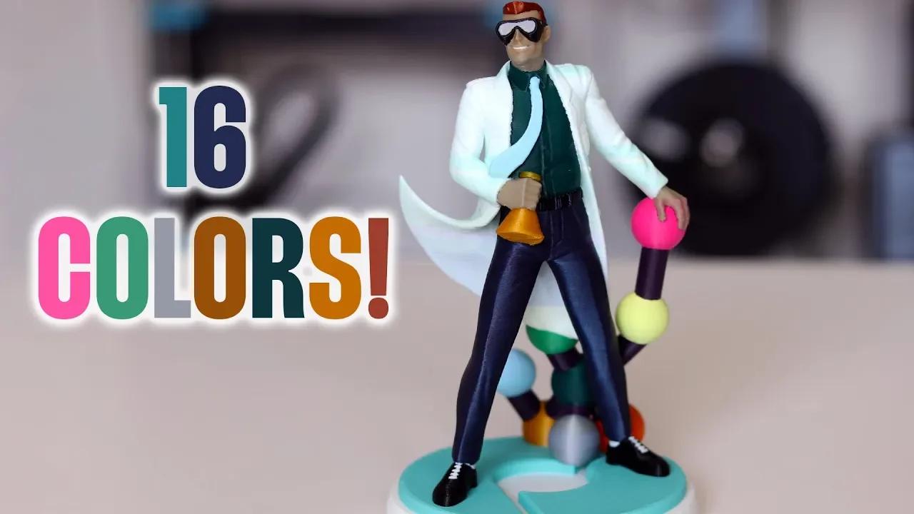 16 Color 3D Printing!
