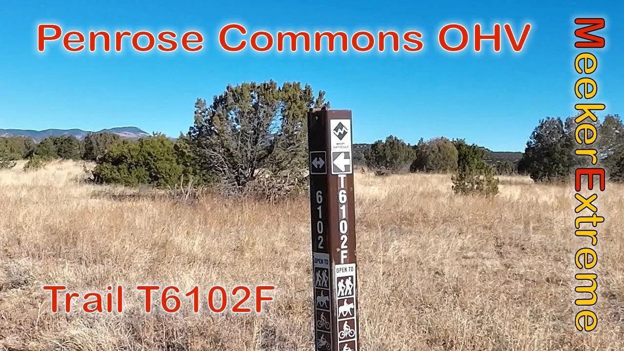 Penrose Commons OHV Area - Trail T6102F
