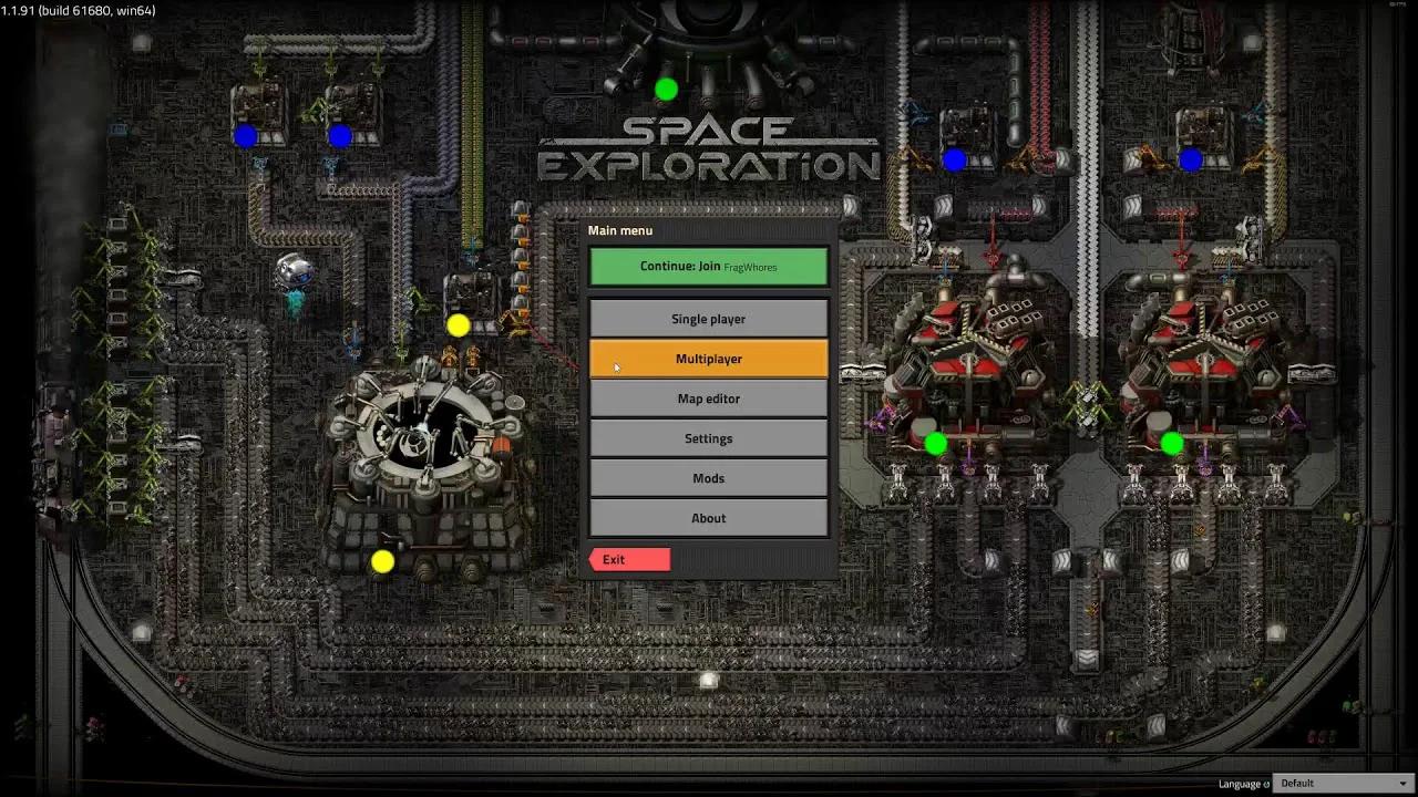 Factorio Space Exploration