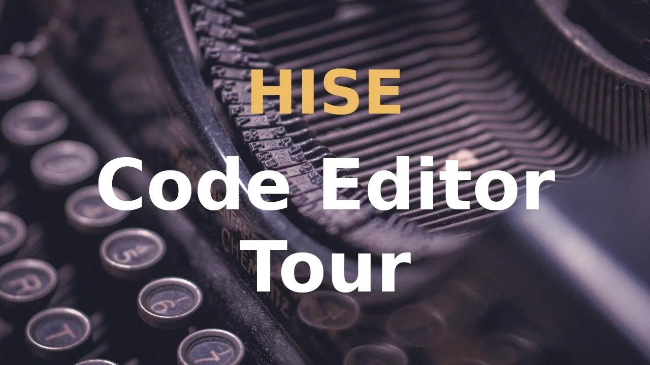 A Tour Of Hise S New Script Editor October 2021