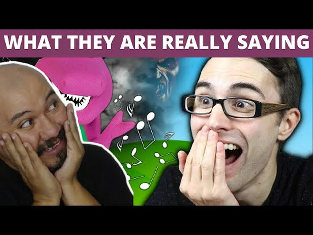 HILARIOUS Hidden Messages in Backwards Songs! | Steve Terreberry Reaction