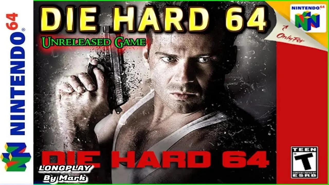 DIE HARD 64 PROTOTYPE FPS ESTILO GOLDENEYE 007 do NINTENDO 64 (N64 ...
