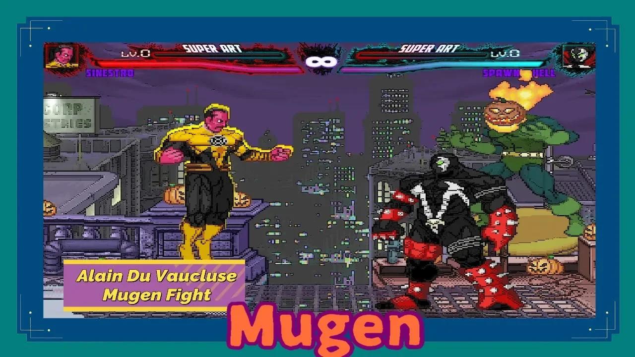 Mugen : Sinestro Vs Spawn Hell (Request)