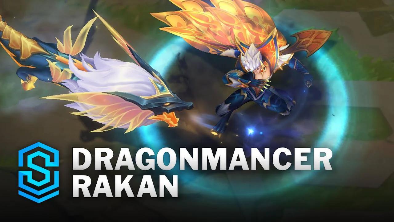 Dragonmancer Rakan Skin Spotlight - Pre-Release - PBE Preview - League ...