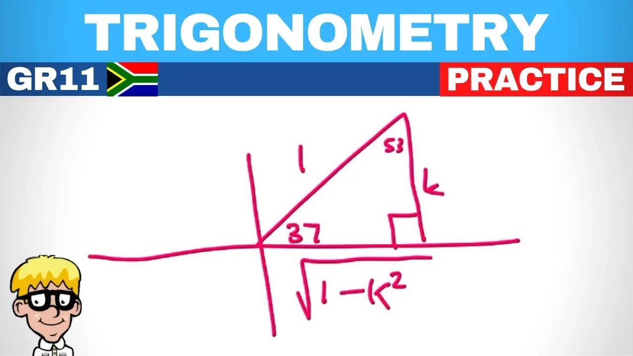 Trigonometry grade 11: Triangle on CAST Practice