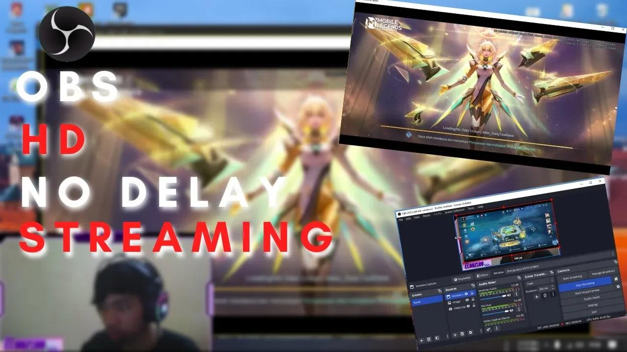 Tutorial Proyeksi Layar HP (Screen Mirroring) via USB tanpa Delay, HD Streaming Game - 2023