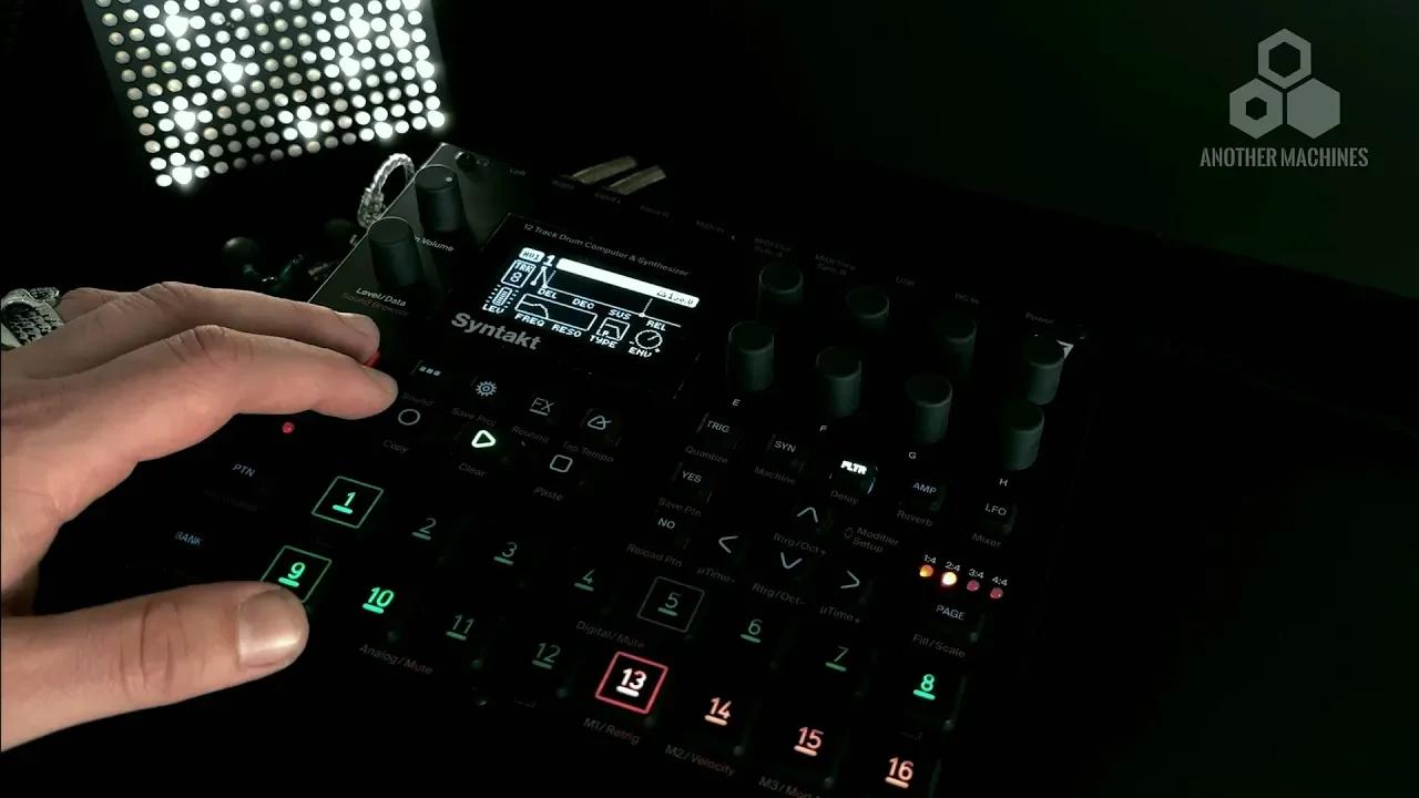 🔥ELEKTRON SYNTAKT TECHNO PATTERN #7🔥