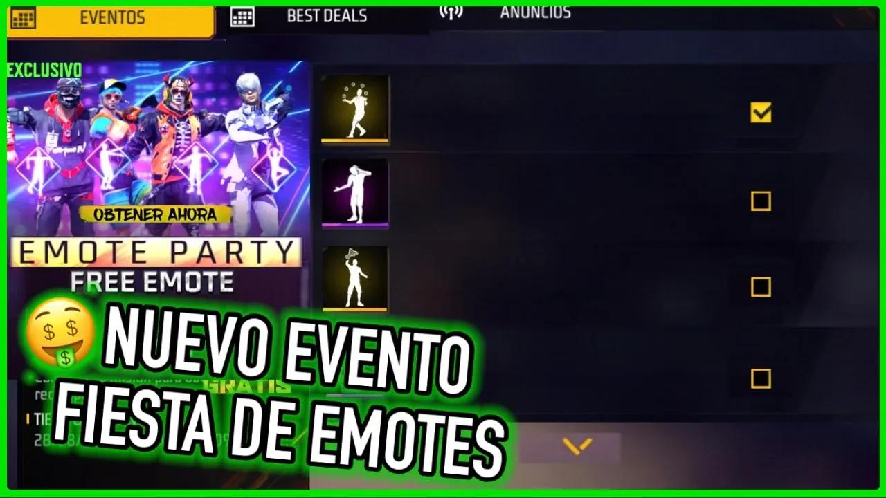 Asi es el Evento Fiesta De Emotes Que Llegara a Free Fire Latam 🎅🎁 ...