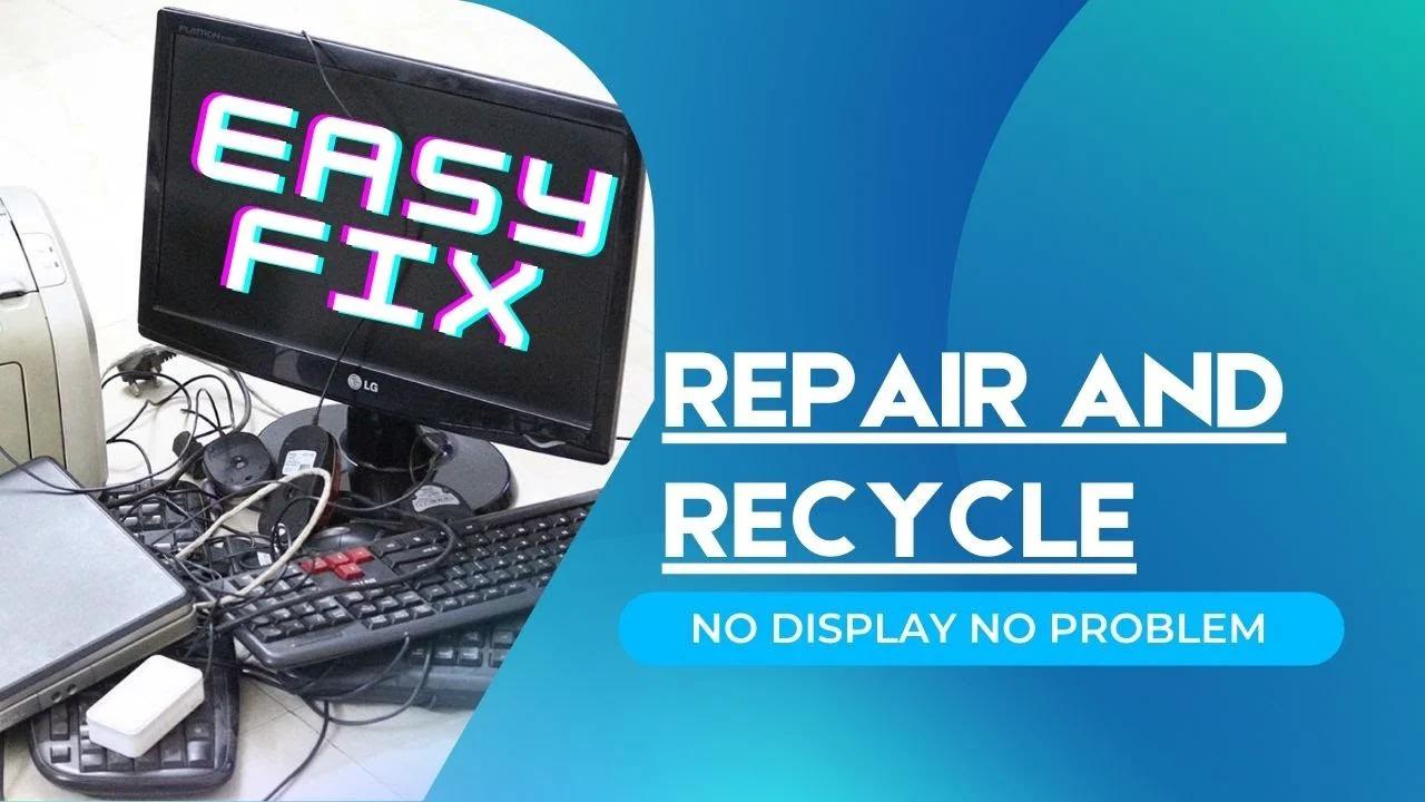 How to repair no display monitors and laptops | fix no display issue ...