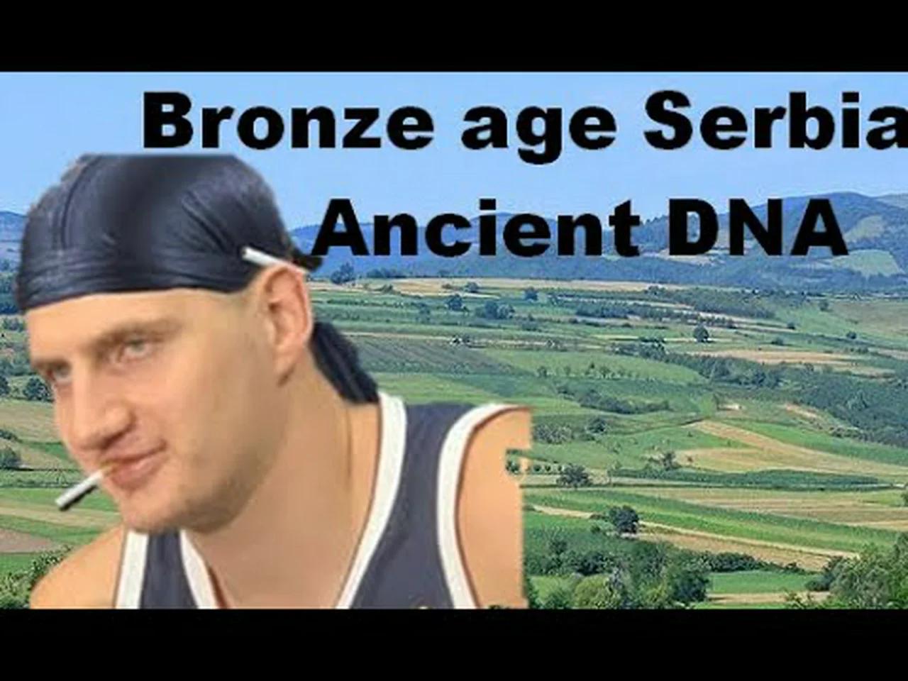 Bronze age Serbia ancient DNA; shows Central European admixture