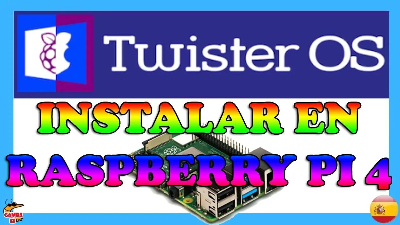 🔧 Como instalar TWISTER OS en RASPBERRY PI 4