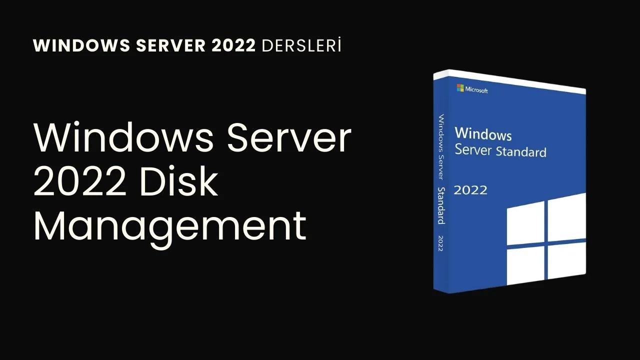 Windows Server 2022 Disk Management | 2024 @sistemveag #windowsserver2022