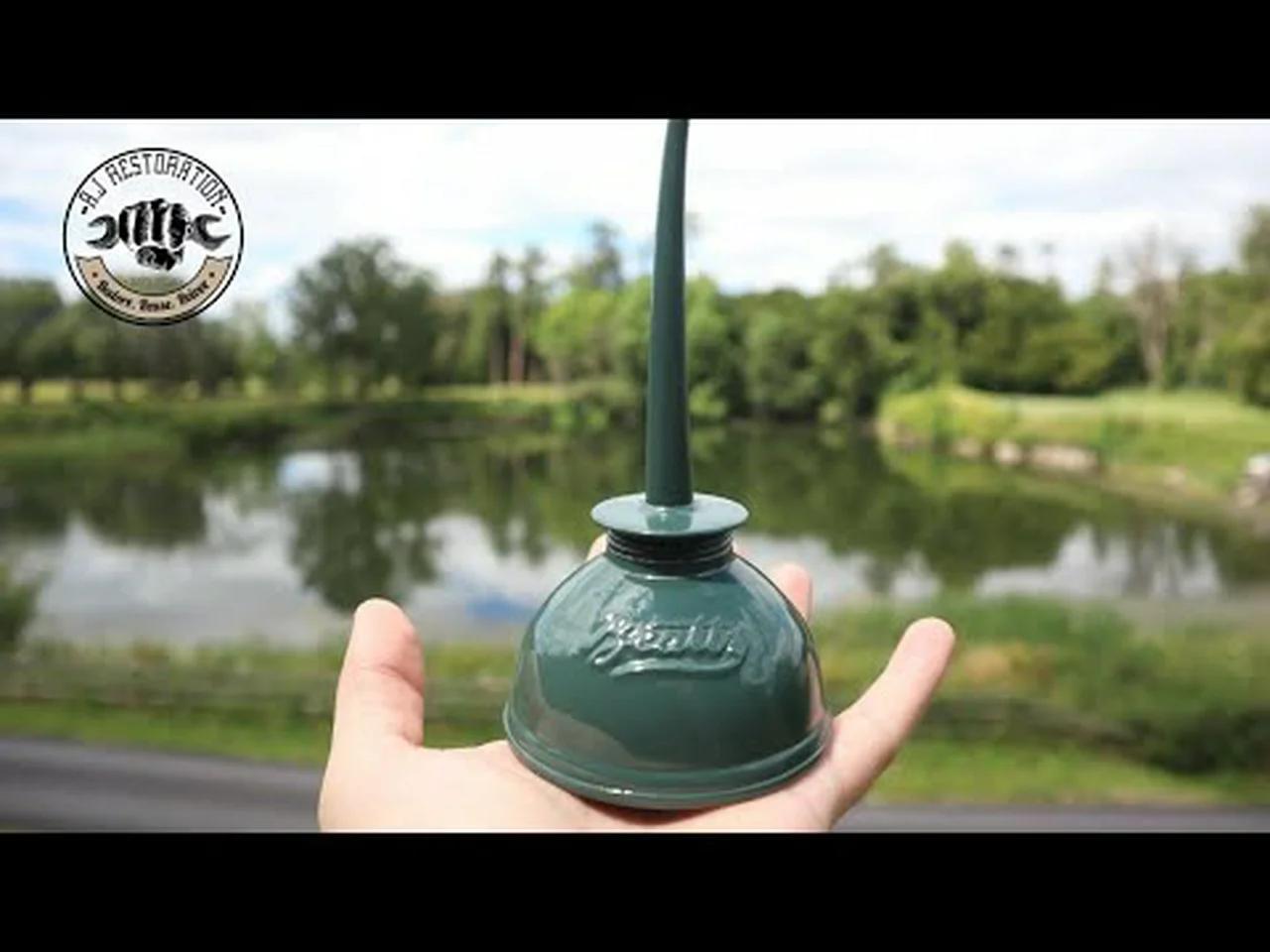 1940s Vintage Beatty oil can Restoration | My Fith ever restoration - 5 ...