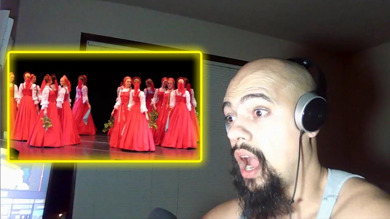 Russian Floating Folk Dance Birch Tree Beryozka Reaction (Classical ...