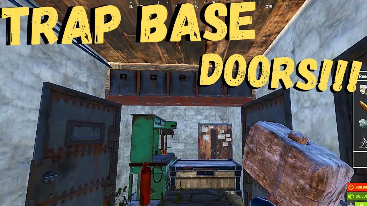 Rust: How to Build A Trap Base that Locks Players Inside