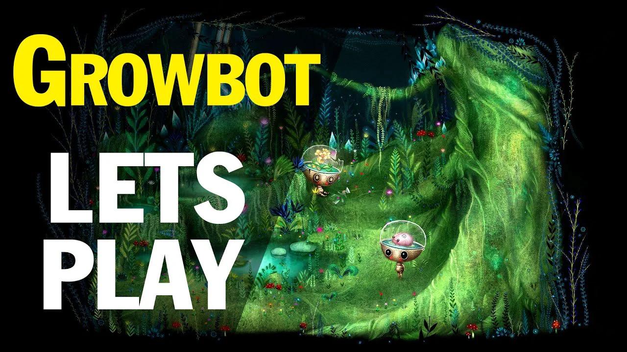 Growbot new point and click adventure game | First Time Playing