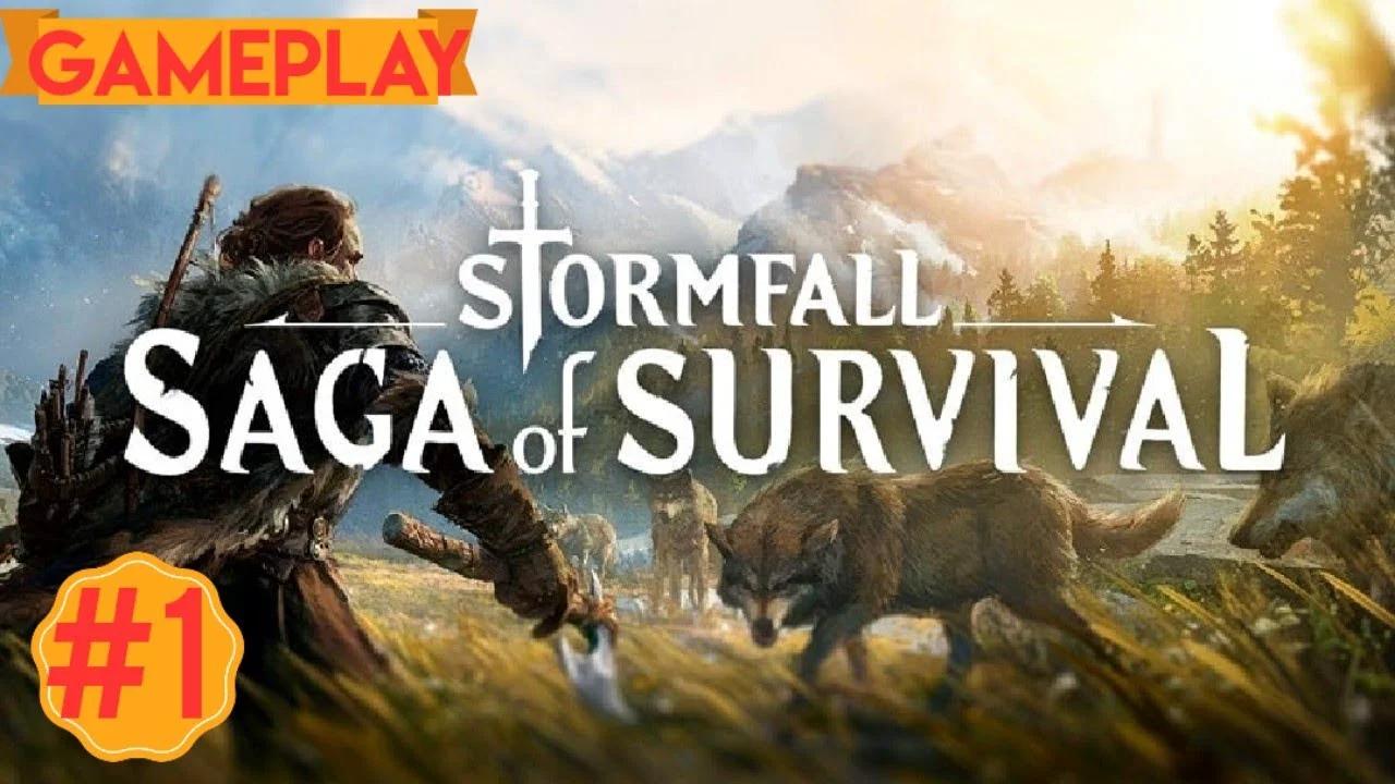 StormFall gameplay walkthrough the first minutes of the game