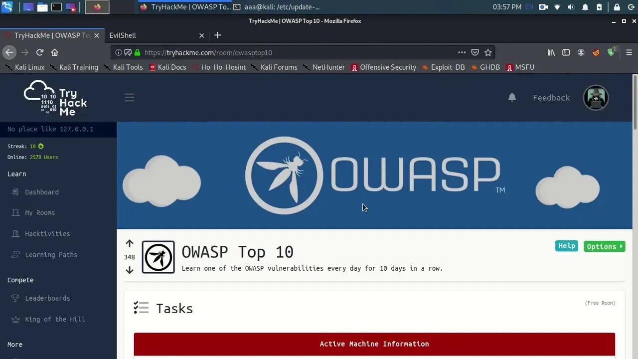 Os Command Injection Owasp Top 10 Tryhackme Walkthrough Day 1