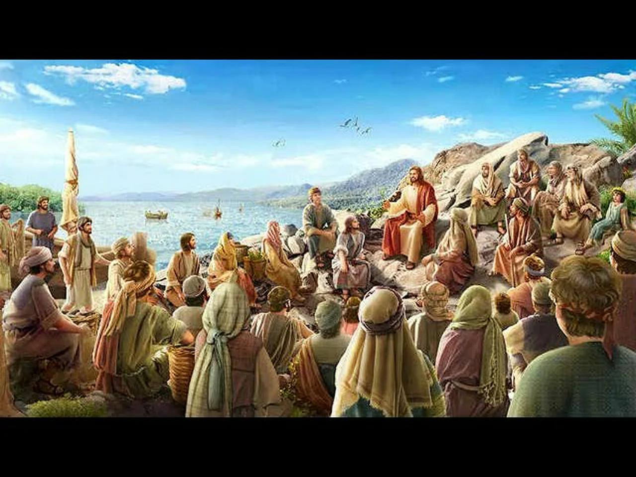 la prédication de Jésus ( visions de Maria Valtorta) 3ème mystère lumineux