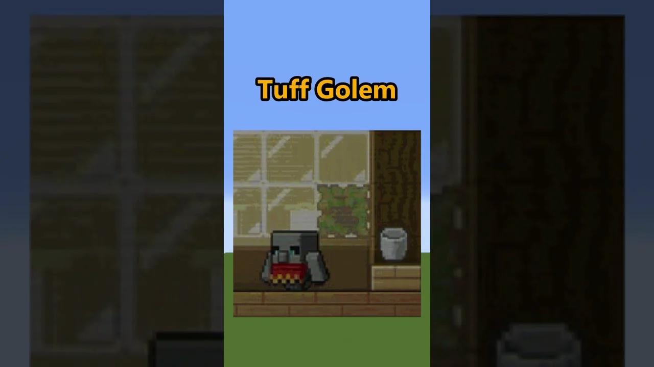 Minecraft: Which did you vote for? 🤔 (Sniffer, Tuff Golem, Rascal) #Shorts