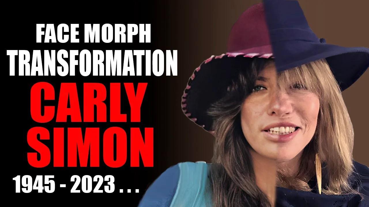 Carly Simon - Transformation (Face Morph Evolution 1945 - 2023...)