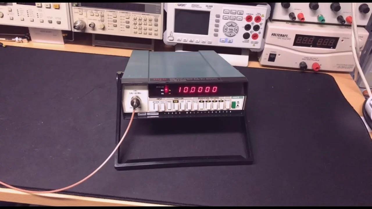 #114 Fluke 1900A Frequency Counter Teardown and Restore
