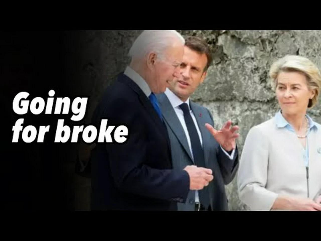 Going for broke Going for broke