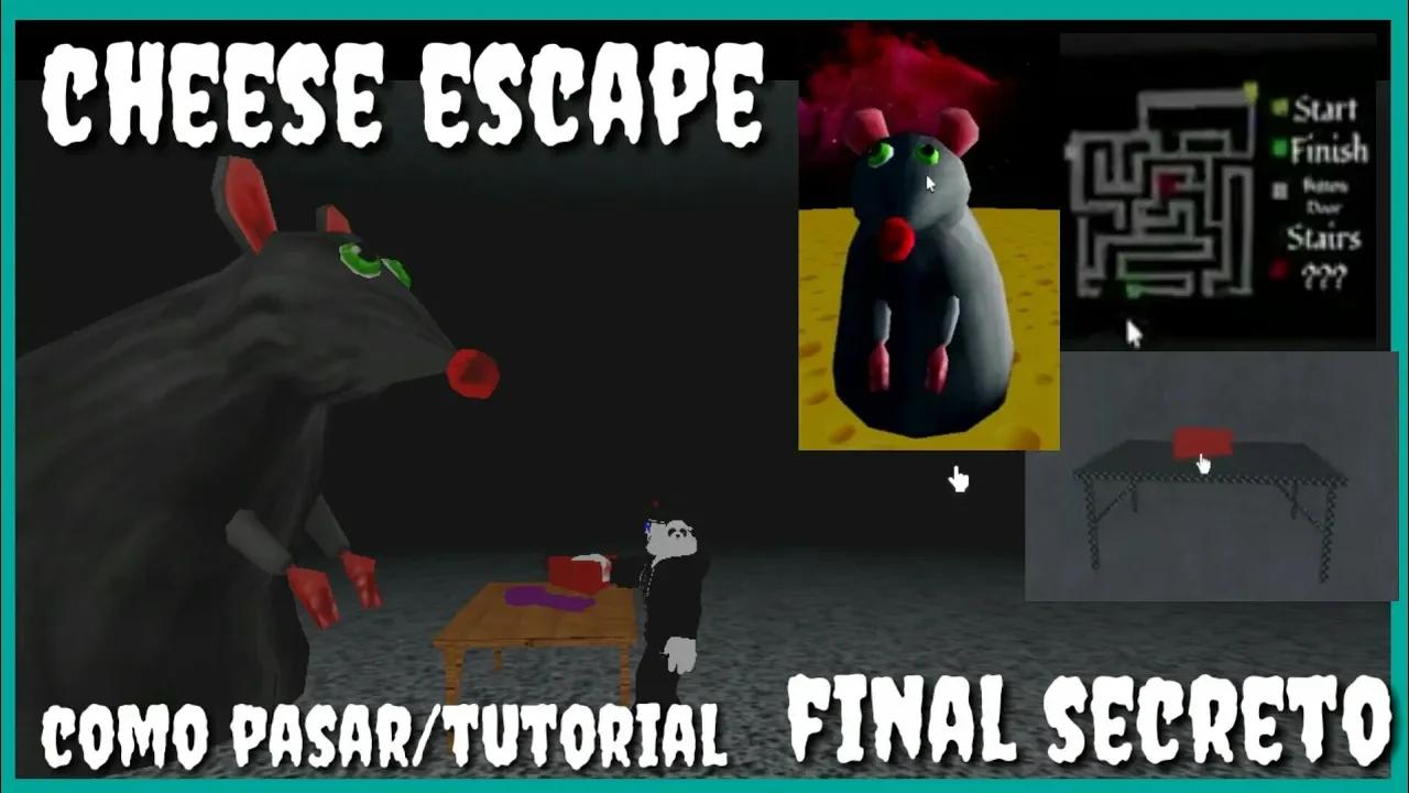 COMO PASAR CHEESE ESCAPE (FINAL SECRETO) ROBLOX TUTORIAL