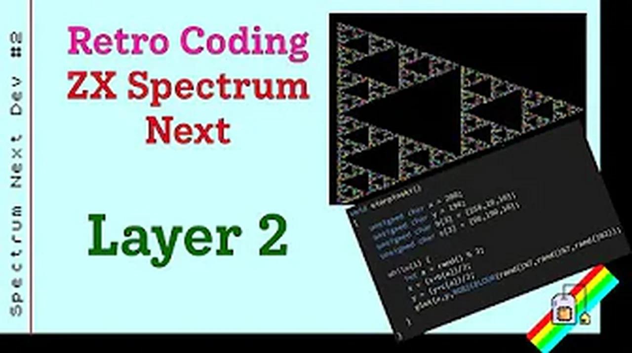 Zx Spectrum Next Layer 2 Graphics Retro Coding In C And Z80 Devlog 2