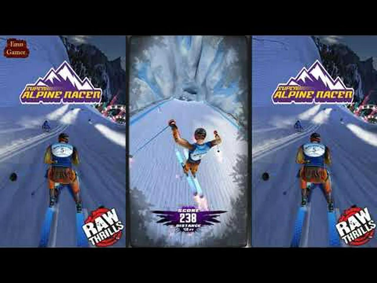 Super Alpine Racer - Gameplay (Teknoparrot)