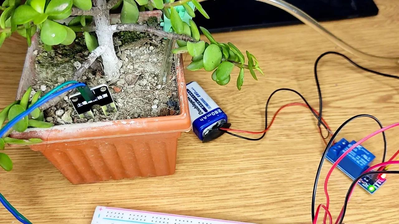 Automatic Plant Watering System Using Arduino Uno || YL 69 Soil ...