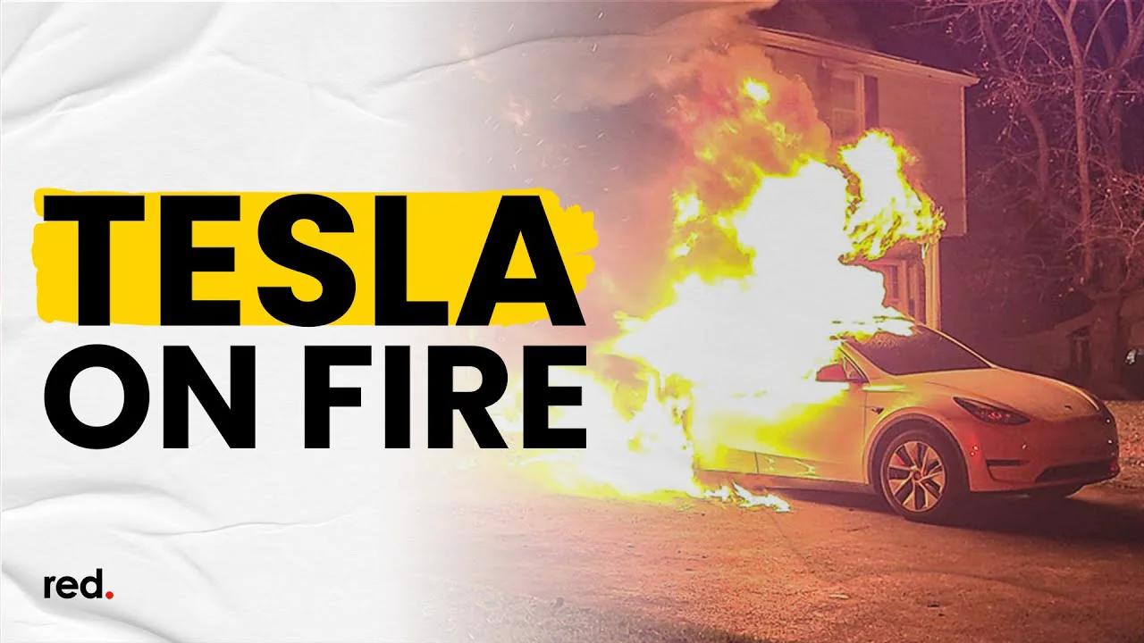 Tesla On Fire
