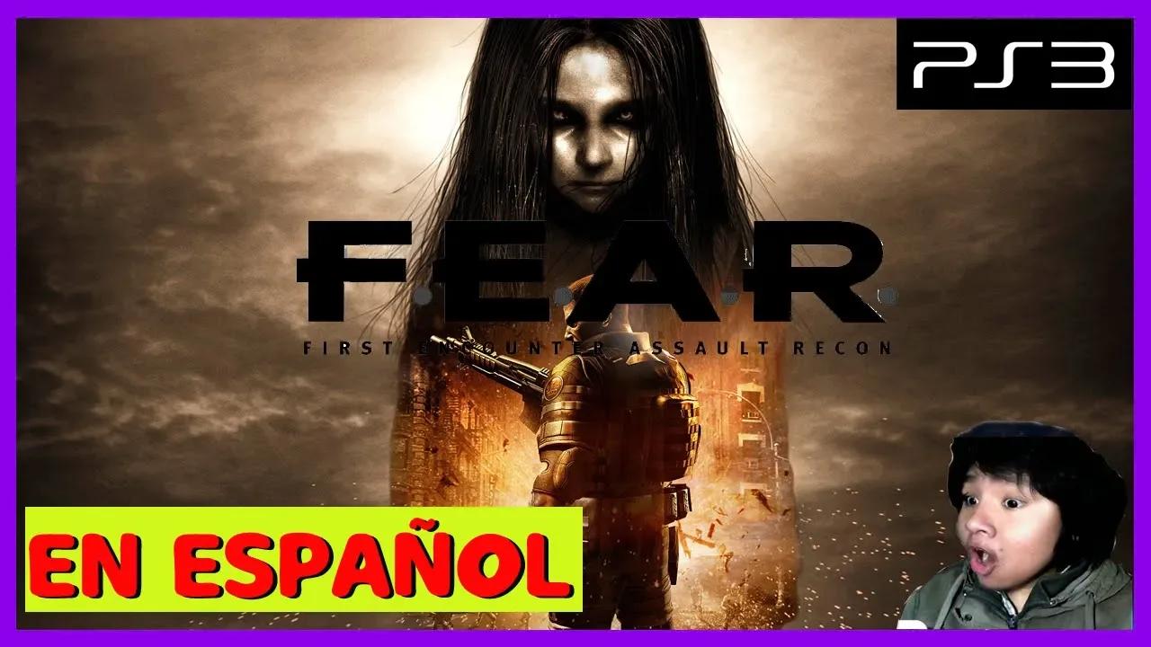 FEAR 1 PS3 PKG & CARPETA (EN ESPAÑOL)