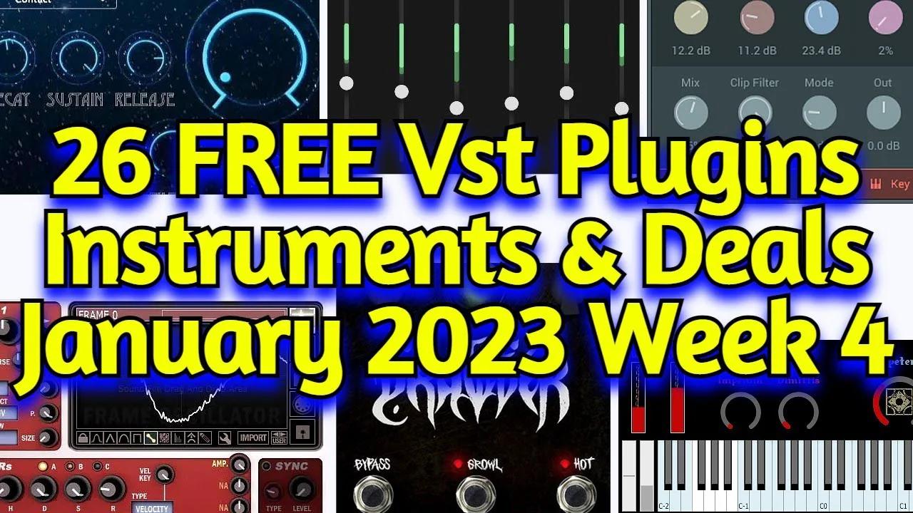26 Best New FREE VST Plugins, Vst Instruments, Sample Packs & Plugin ...