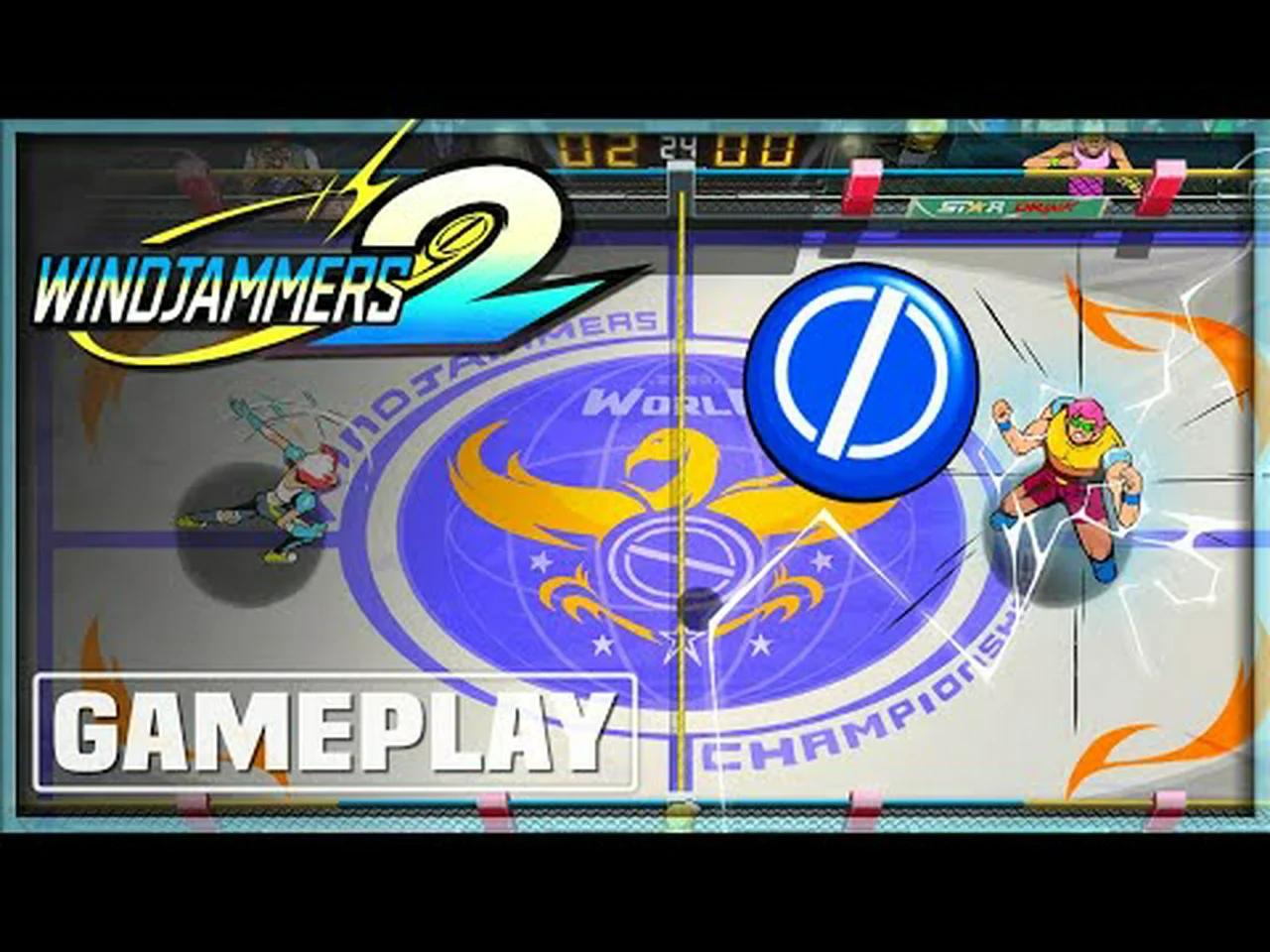 WINDJAMMERS 2 Arcade Mode Singleplayer Gameplay | PC/Xbox/Switch/Playstation