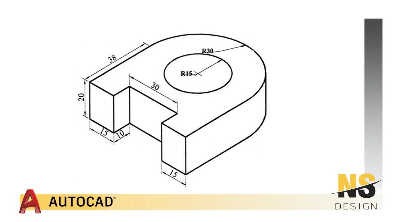 AutoCad Modeling Task 3