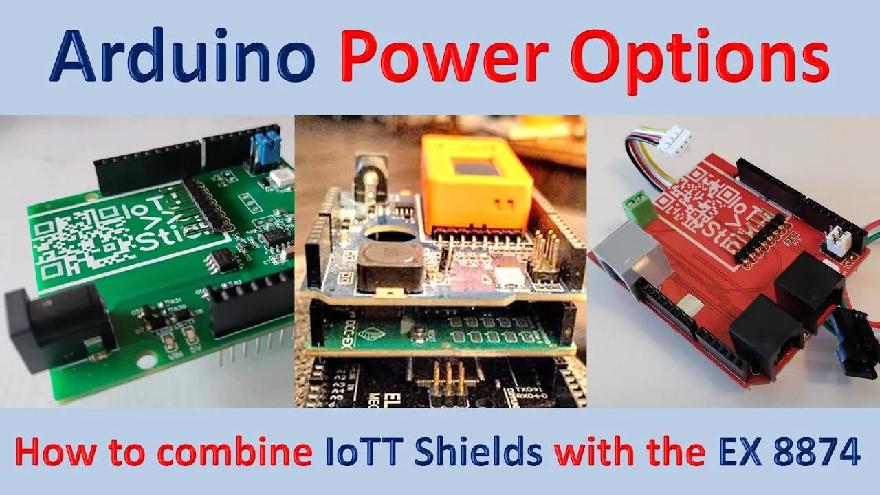 Using IoTT Shields with EX 8874 (Video#130)