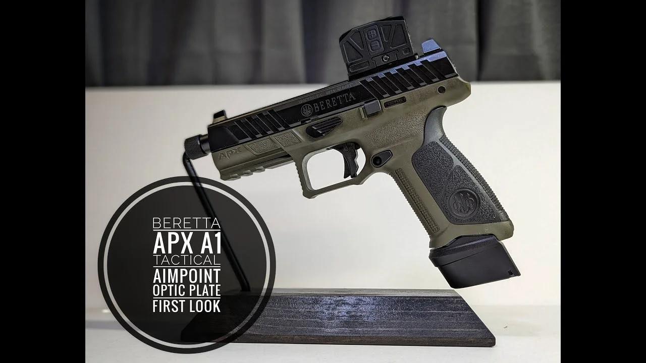 Beretta APX A1 Tactical - Aimpoint Optic Plate First Look