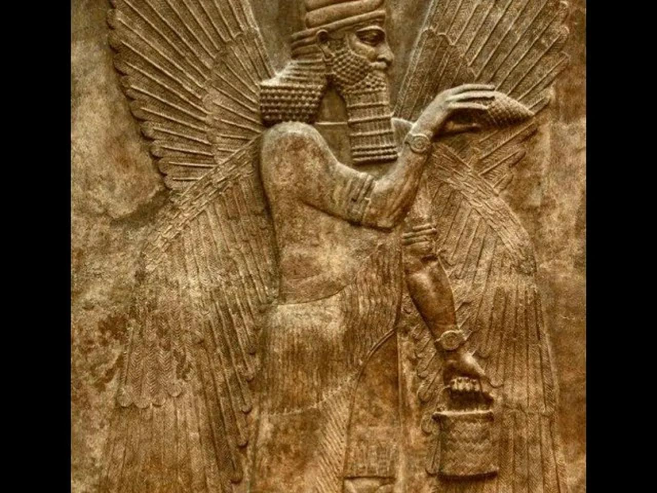 Sumerian 'PineCone'/DNA Transceiver: 1)ErichvonDaniken;2)Macelroy ...