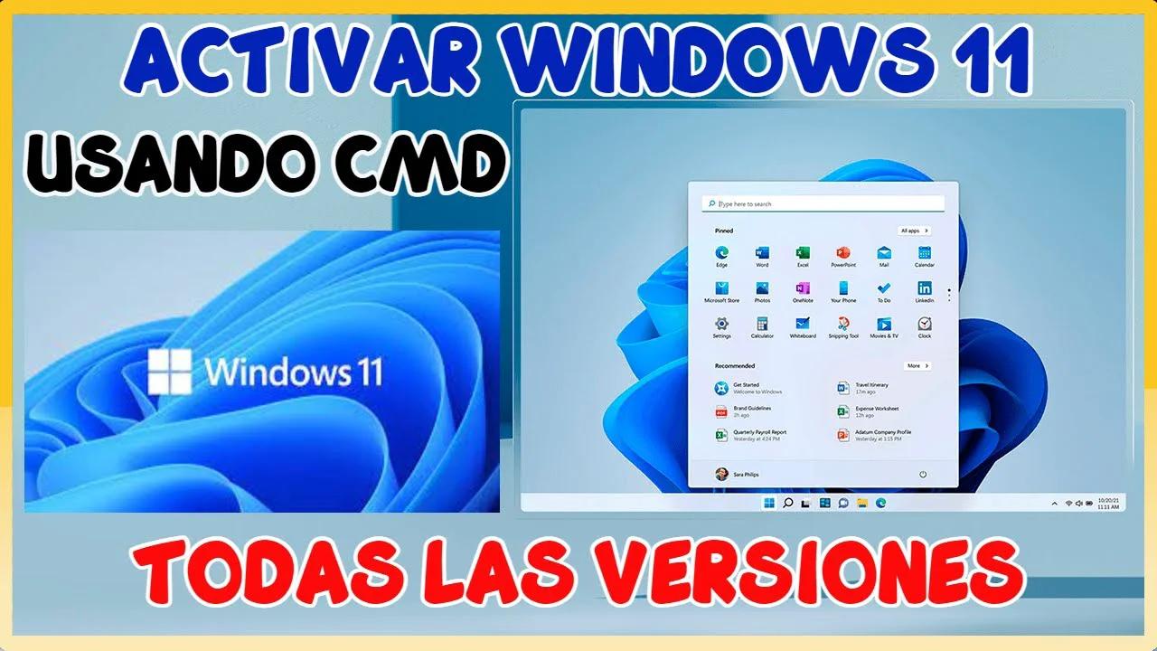 como ACTIVAR Windows 11 por CMD (2021) Mini OS | LA MANERA MAS FACIL DE ACTIVAR WINDOWS 11 SIN TPM