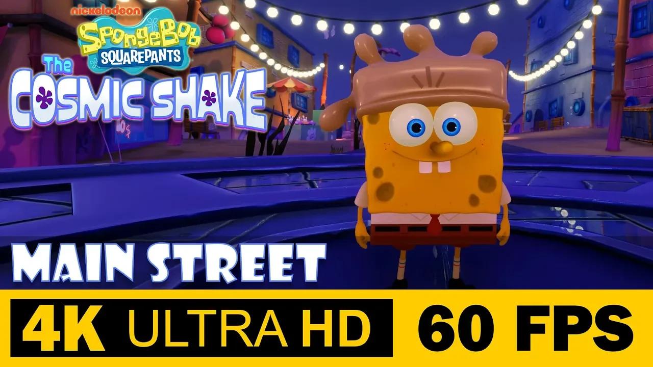 Main Street | SpongeBob SquarePants: The Cosmic Shake | Walkthrough ...
