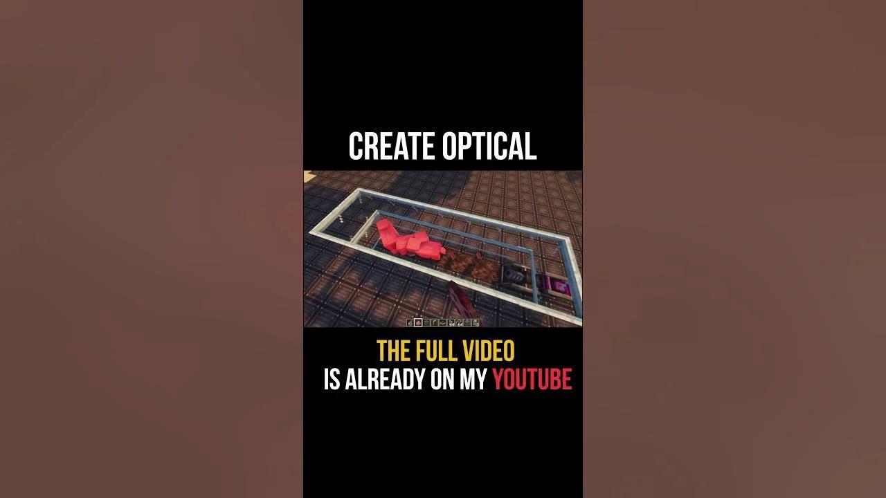 Create Optical. Tutorial / guide 1.20.1 (minecraft java)