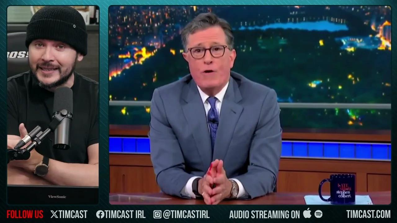 Colbert LATE SHOW Was A PSYOP And $40M Loss Proves It, Show CANCELED ...