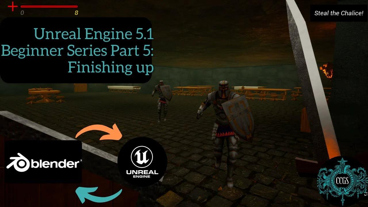 Unreal Engine 51 Beginner Tutorial Part 5 Unrealengine Blender Blender3d Unrealengine5