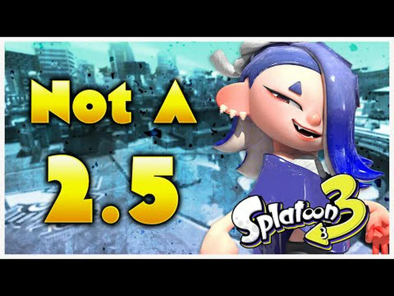 Splatoon 3 is NOT a 2.5