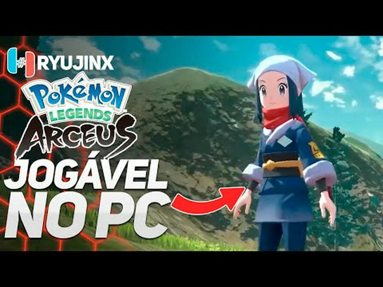 Ryujinx o MELHOR para JOGAR Pokémon Legends: Arceus?