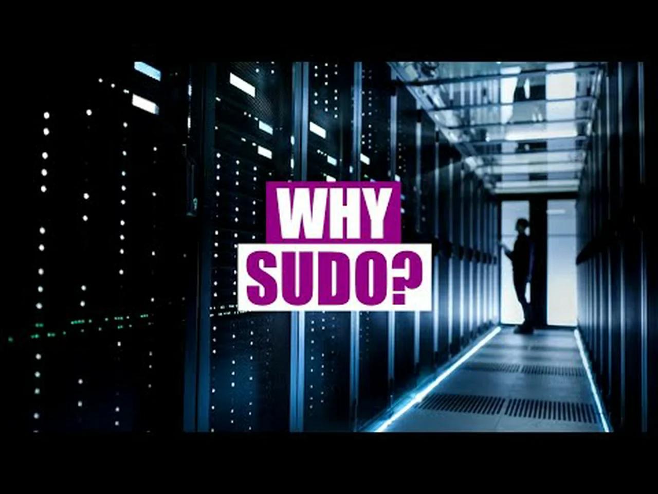 Why "sudo" when you can just "su"?
