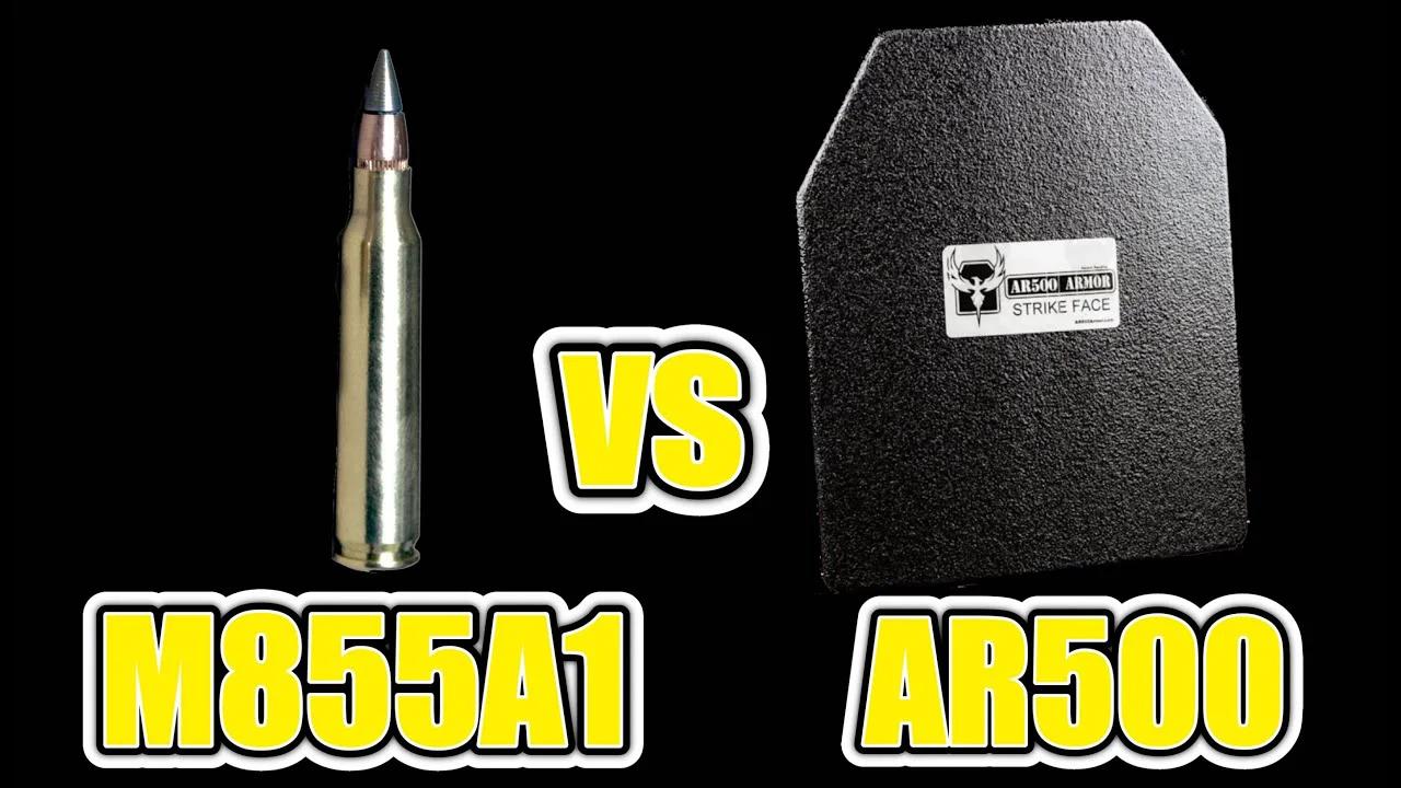 M855A1 vs Ar500 Armor