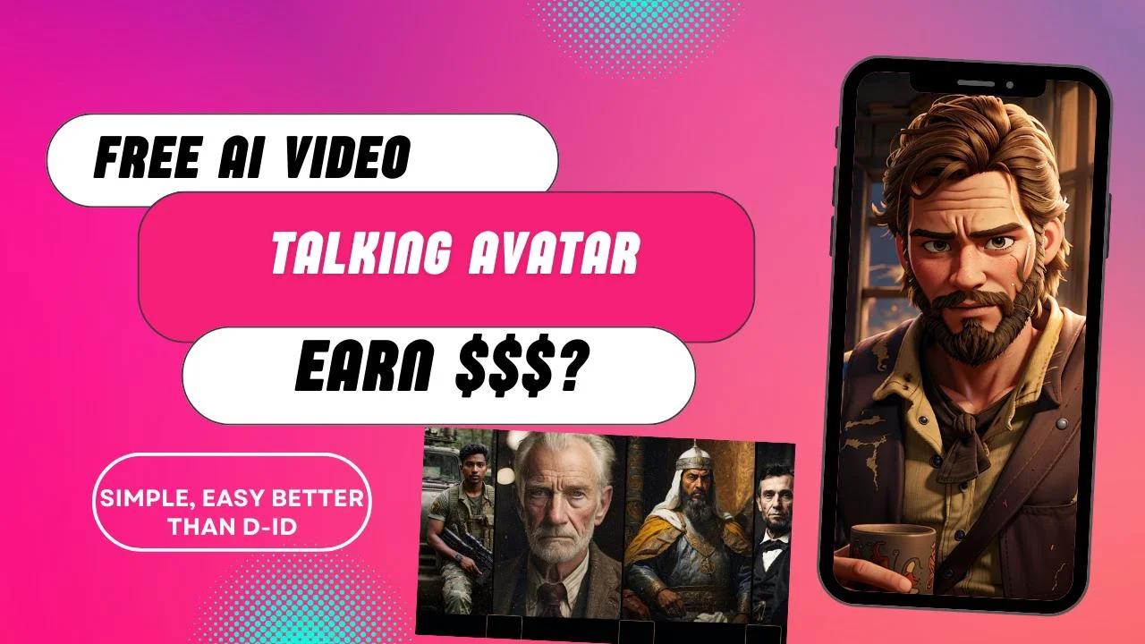 How to Make Free Ai Videos | Studio D-ID Alternative | Talking Avatar | Free Ai Generator